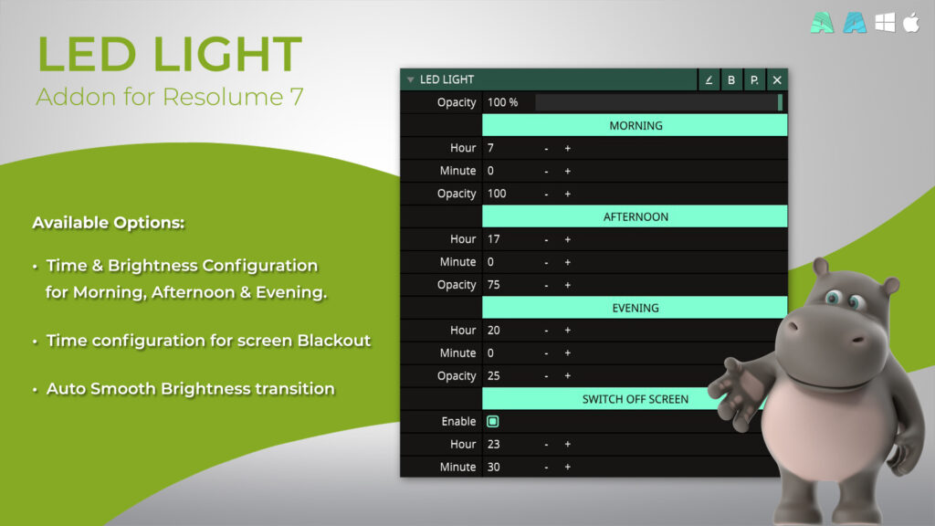 LED LIGHT - KPT HIPPO